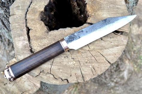 Forged Viking Knife Bronze Wulflund