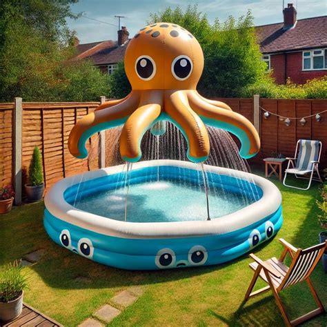 Giant Sea Creature Inflatable Pool The Ultimate Summer Adventure