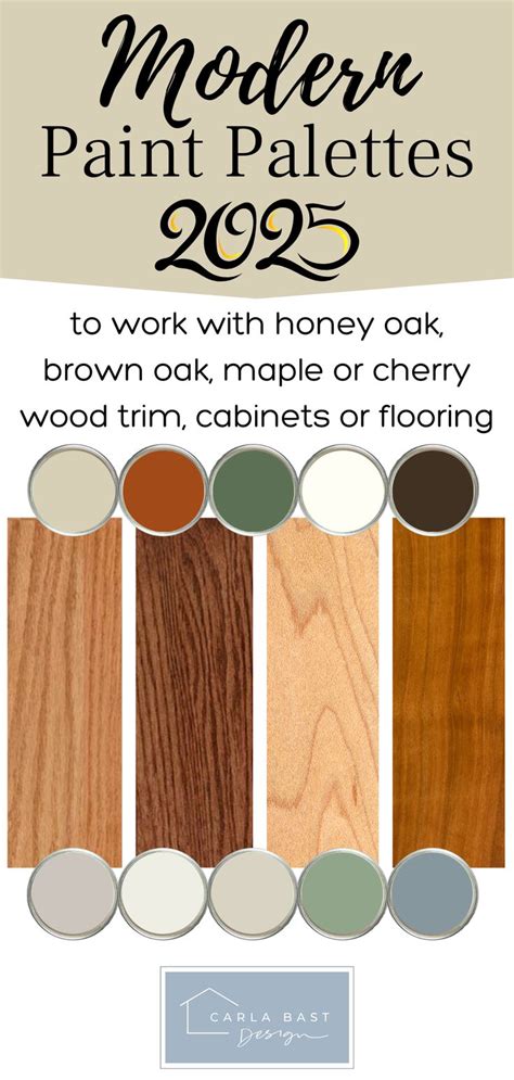Perfect Paint Colors For Homes With Honey Oak Brown Oak Maple Or