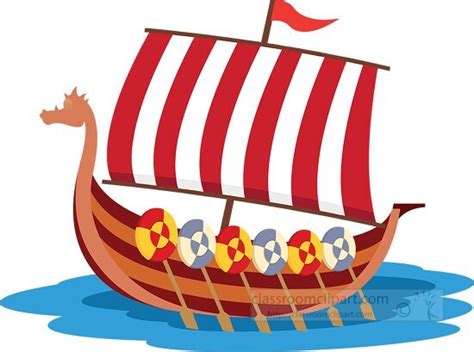 Clip Art Viking Ship 5862504 Clipart Library