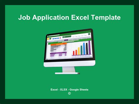 Job Application Excel Template