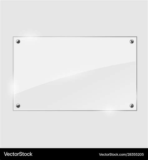 Clear Glass Panel