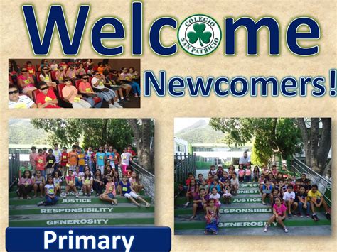 Welcome Newcomers Pdf