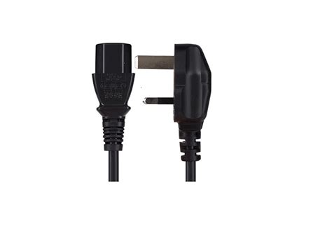 mains plug with 13a fuse to iec c13 socket lead 10a infinity office