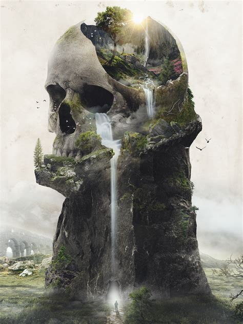 Temple To Lost Dreams Dark Surrealism Art On Behance