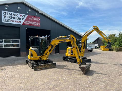 Een Graafmachine Huren Gemak Verhuur