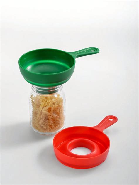 Silicone Collapsible Funnel Wide Mouth Foldable Large Canning Jar