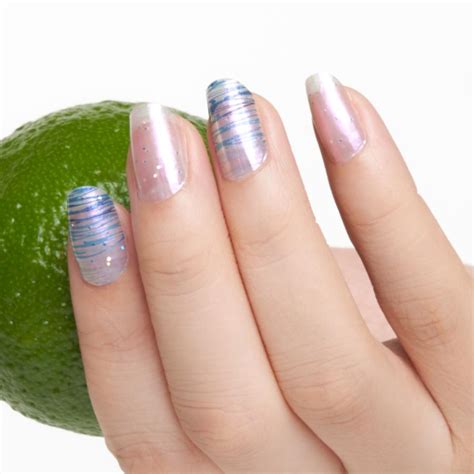 ネイルシール セット 貼るだけ 簡単 インココ ブルー ラメ マニキュア 貼る ネイル ペディキュア Incoco セルフ 簡単 貼るだけ 足