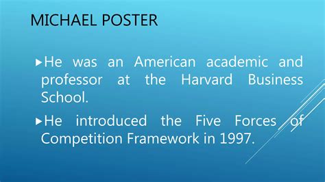 Basic Industry Analysis Framework