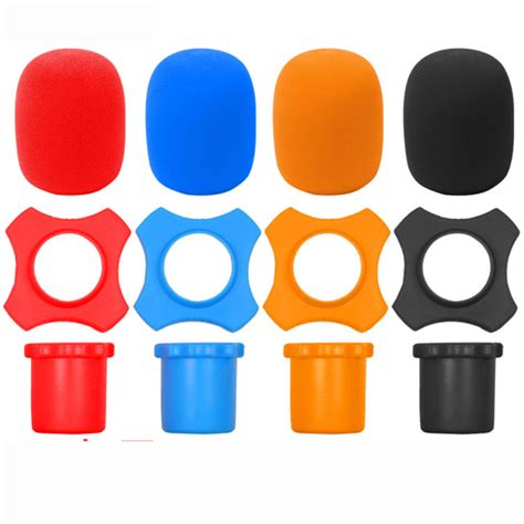 🔥🔥🔥shakeproof Wireless Handheld Microphone Protection Silicone Ring