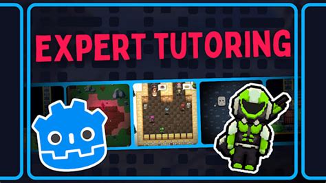 tutor you in godot 4 game design and coding fundamentals by queble