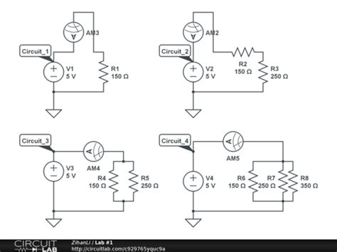 Lab 1 CircuitLab