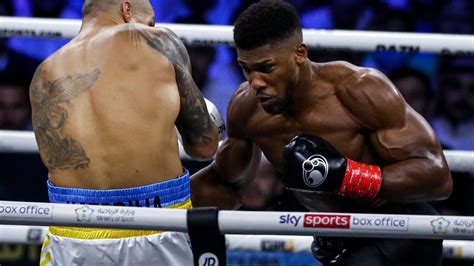 Sky Accused Of Biased Commentary Against Anthony Joshua As Close