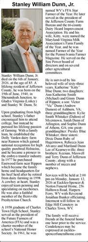 Stanley William Dunn Jr Obituaries