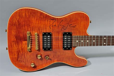 Schecter 1992 Telecaster Pt Custom S Autographed By Mark Knopfler