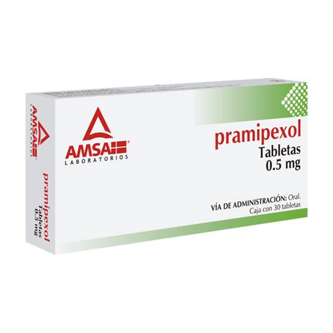 Pramipexol 05 Mg Caja Con 30 Tabletas Farmacia Sanorim