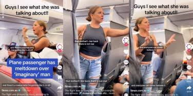 People Are Searching For Woman Who Has Meltdown And Gets Off Plane After