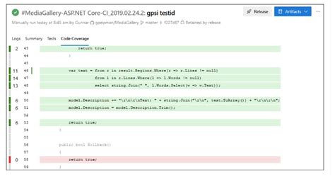 ASP NET Core Code Coverage Reports On Azure DevOps