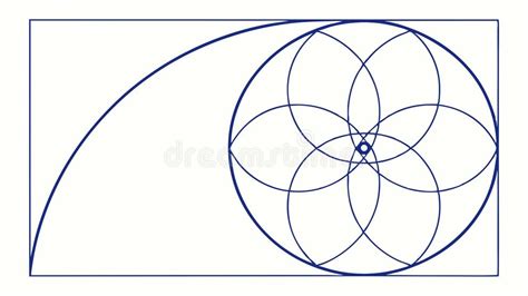 Geometric Spiral Pattern Abstract Art Inspired By Nature And Math Vector Design Generative Ai