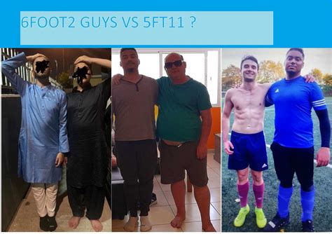 A Few Comparisons 6ft2 Vs 5ft11 R Tall