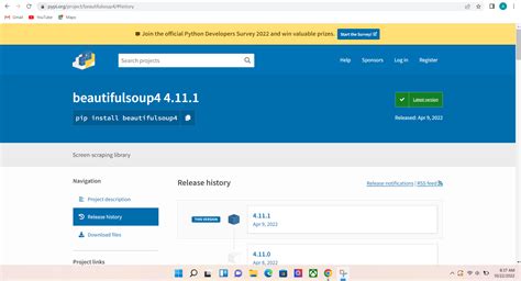 Python Modulenotfounderror No Module Named Bs4