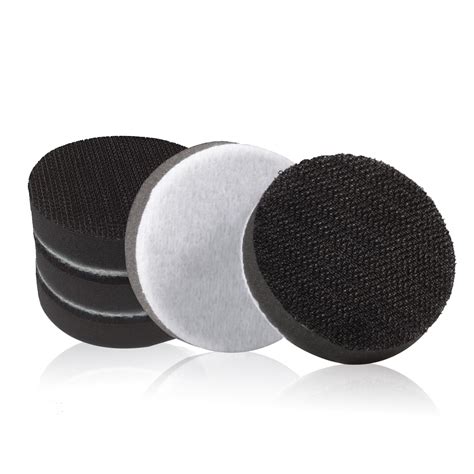 Leontool 5 Pack 2 Inch Hook And Loop Soft Foam Buffering Pad Sponge
