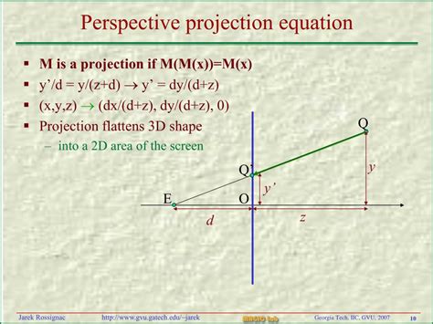 Ppt Perspective And Scan Conversion Powerpoint Presentation Free