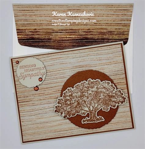 Stampin Up Loveliest Tree Sympathy Creative Stamping Designs Tree