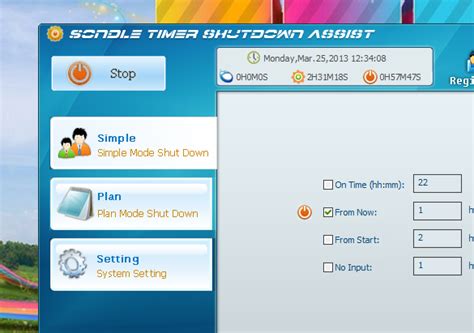 Sondle Timer Shutdown Assistant Windows Software Utilities