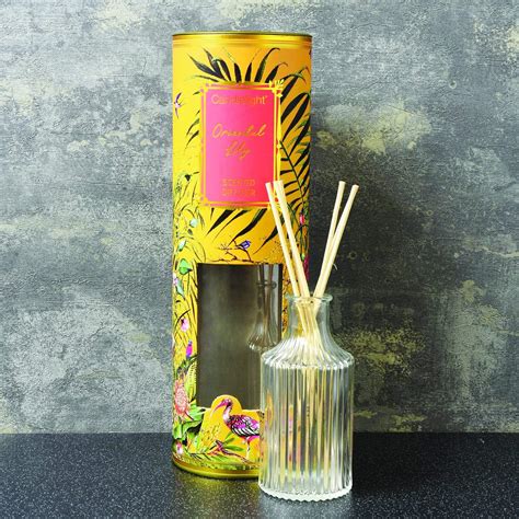 Candlelight Chinoiserie Reed Diffuser Oriental Lily Scent 150ml