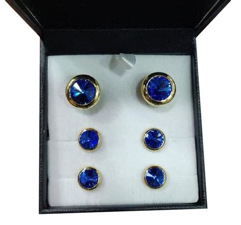 Blue Brass Cufflink At ₹ 300set Brass Cufflink In Mumbai Id