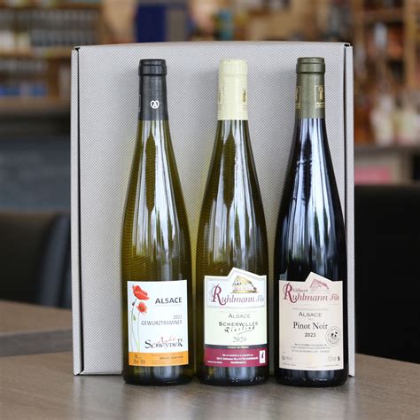 Coffret Découverte Vins Dalsace 3 Bouteilles