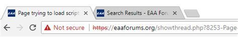 Page Trying To Load Scripts From Unauthenticated Sources
