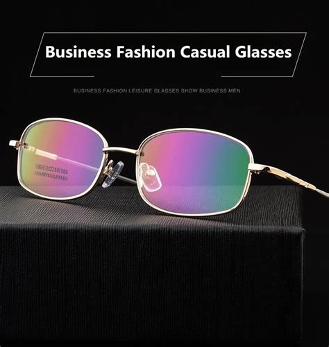 Memory Titanium Glasses Men Women Spectacle Eyegla Vicedeal