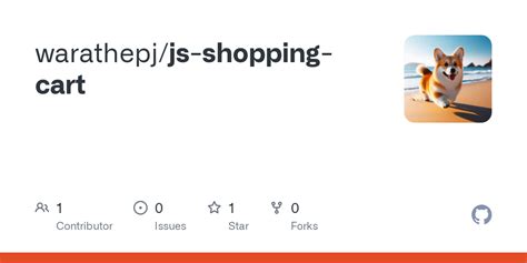 GitHub Warathepj Js Shopping Cart