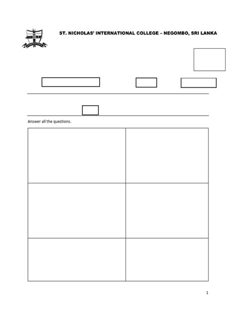 Form 1 Mathematics Home Work Pdf