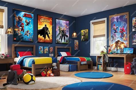 Premium Photo Thematic Touch Popular Game Character Posters