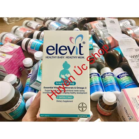 Mua Elevit Breastfeeding Vitamin Tổng Hợp Elevit Sau Khi Sinh Và Cho
