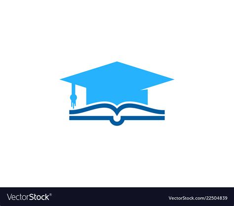 Study Book Logo Icon Design Royalty Free Vector Image