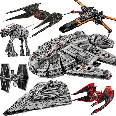 Star Wars Millennium Falcon Block Set Compatível Lego Modelo Blocos De