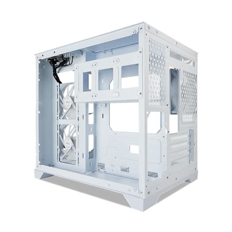 Tecware Vxn Evo Matx Dual Tempered Glass Pc Case With 3x12cm Argb Fans