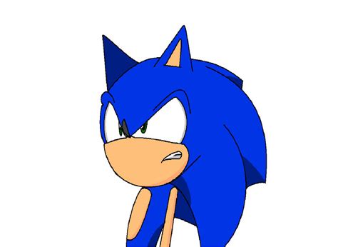Worried Sonic By Silverfan187 On Deviantart