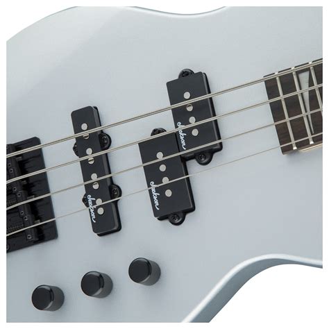Disc Jackson Js1x Concert Bass Minion Bass Guitar Satin Silver At