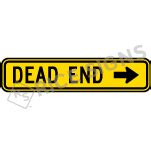 Dead End Sign W14 1 Rice Signs