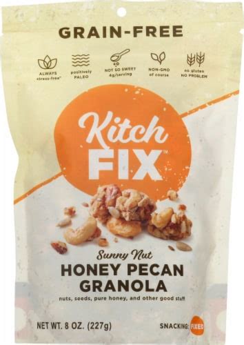 Kitch Fix™ Sunny Nut Honey Pecan Granola 8 Oz Frys Food Stores