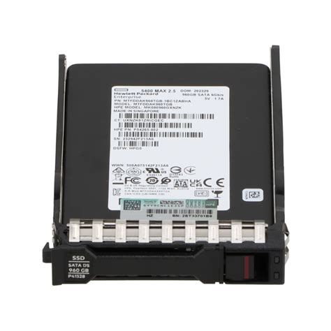 Hpe P05932 H21 960gb Sata 6gbps Read Inten Sef 25inch Refurbished