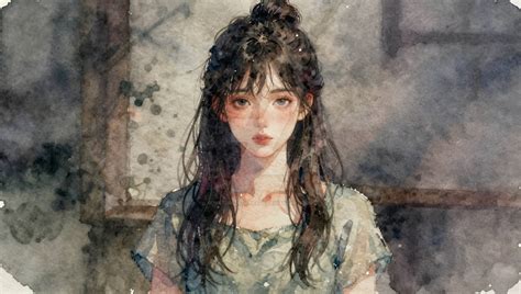 Girl By Watercolornessie On Deviantart