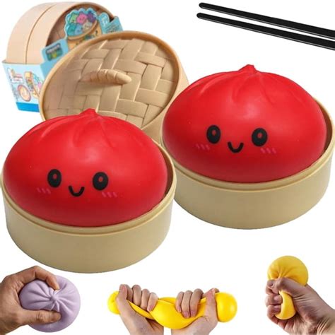 Dumpling Mystery Squishy Jumbo Giant Glitter Dumpling Squishy Soft