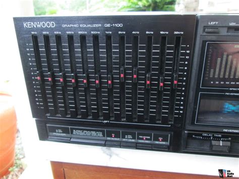Kenwood Ge 1100 Equalizer Spectrum Analyzer With Reverb Photo 3967666