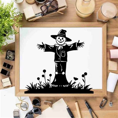 Svg Artisan Scarecrow Patch Svg Images